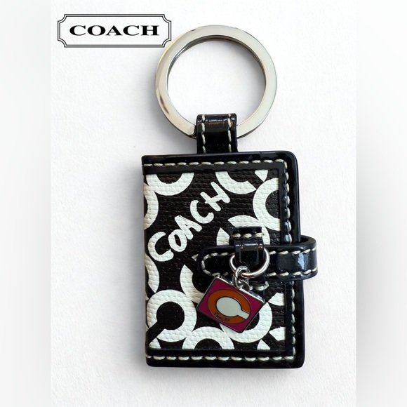 Coach | Accessories | Coach Vintage Signature Mini Photo Book Keychain ...